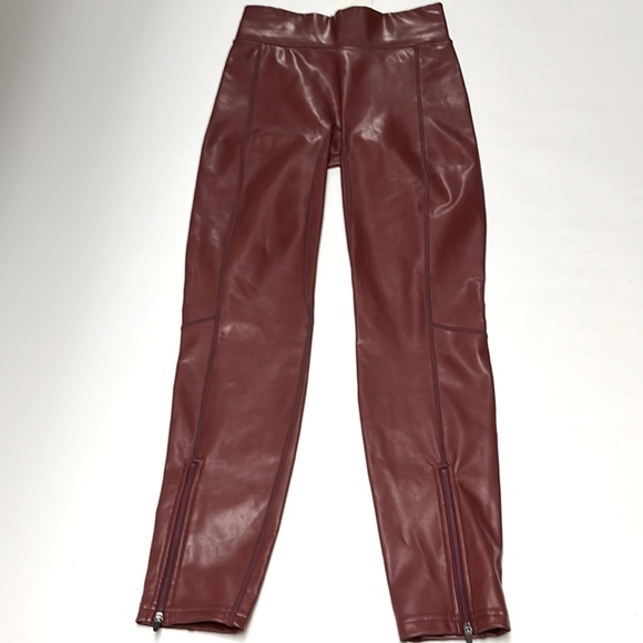 A.L.C. | Pants & Jumpsuits | Alc Rust Colored Faux Leather Legging ...